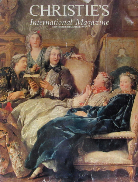 Журнал Christie's. International Magazine. November/December 1994 - купить с доставкой по ...