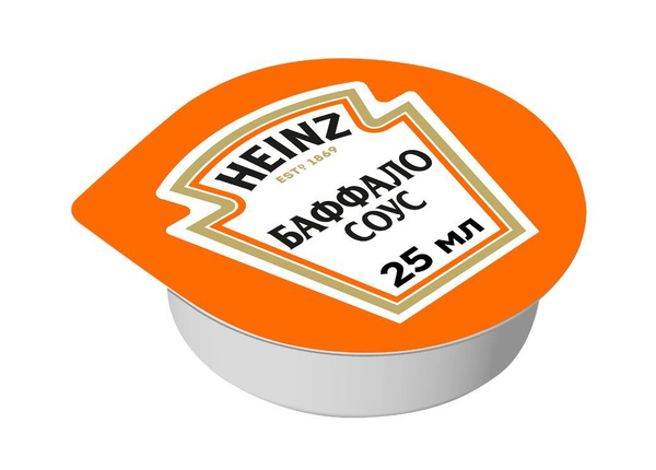 Соус Heinz Баффало (25мл x 216шт), 5.4кг - купить с доставкой по ...