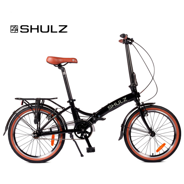 Складной велосипед Shulz GOA Single чёрный - купить по выгодной цене в интернет-магазине OZON ...