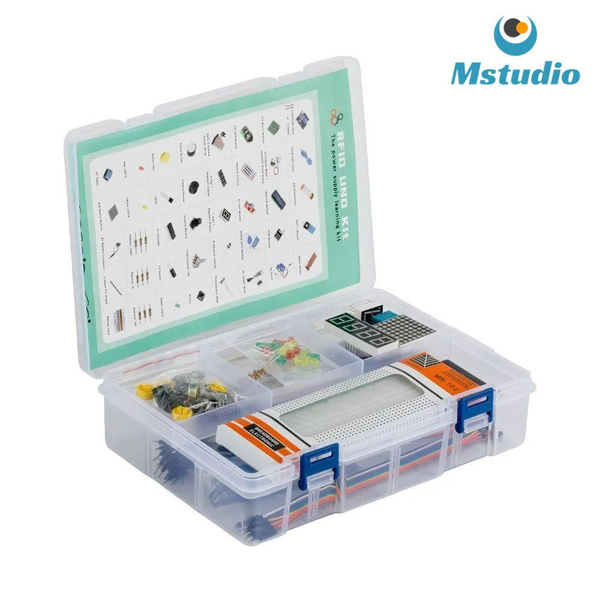 Стартовый набор Arduino Uno R3 обучающий комплект в коробке Набор для моделирования Ардуино УНО