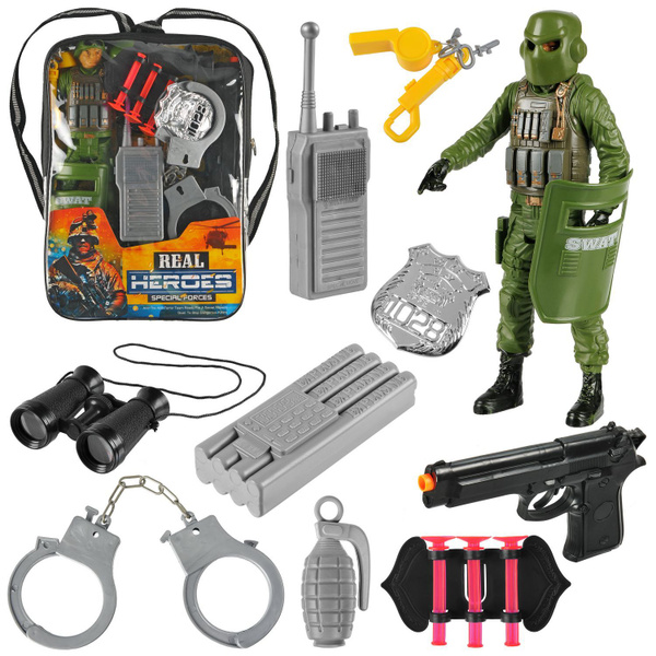 JUNFA Набор военный в рюкзачке - купить с доставкой по выгодным ценам в интернет-магазине OZON ...