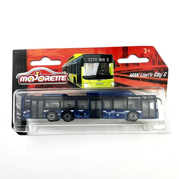 Машинка Majorette MAN LION'S CITY C Man intercity high-speed tourist ...