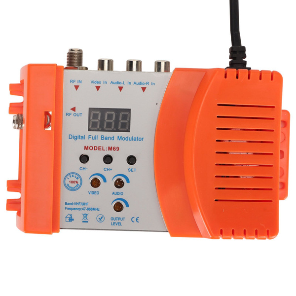 Модулятор AV-RF с поддержкой VHF UHF PAL NTSC TV Link Модулятор с ...