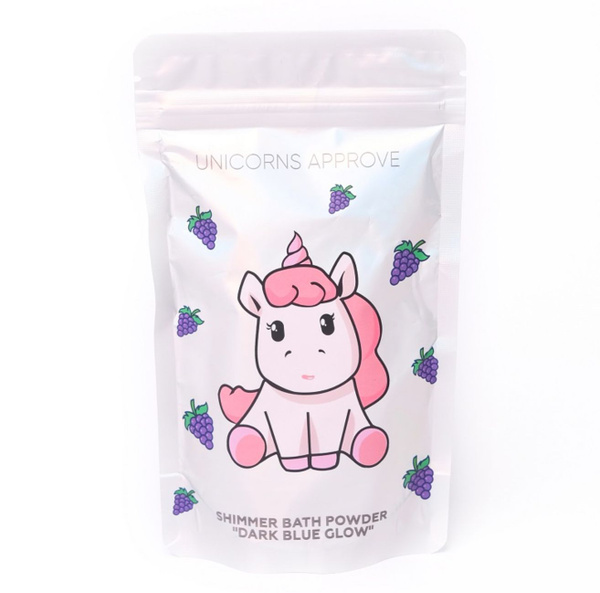 UNICORNS APPROVE Пудра-шиммер для ванны "DARK BLUE GLOW" - купить с ...