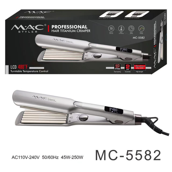 Выпрямитель для волос MAC styler Mac-5582 - купить по доступным ценам в интернет-магазине OZON ...