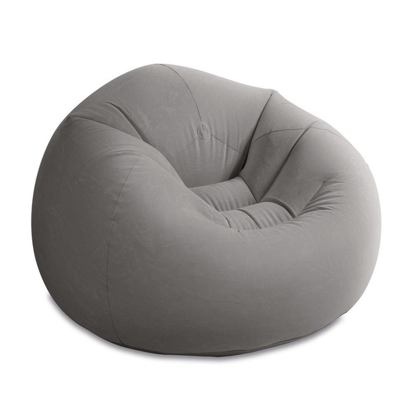 Кресло надувное Intex RVR BEANLESS-BAG-CHAIR 114х114 - купить по ...
