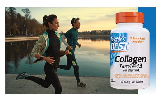 Doctor's Best Коллаген 1 и 3 типа с Витамином С Доктор Бест Collagen ...