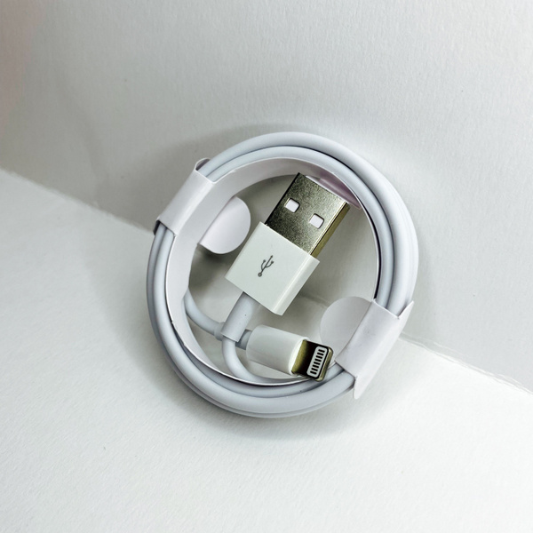 Кабель Apple Lightning, USB 2.0 Foxconn Кабель для зарядки iPhone, iPad ...