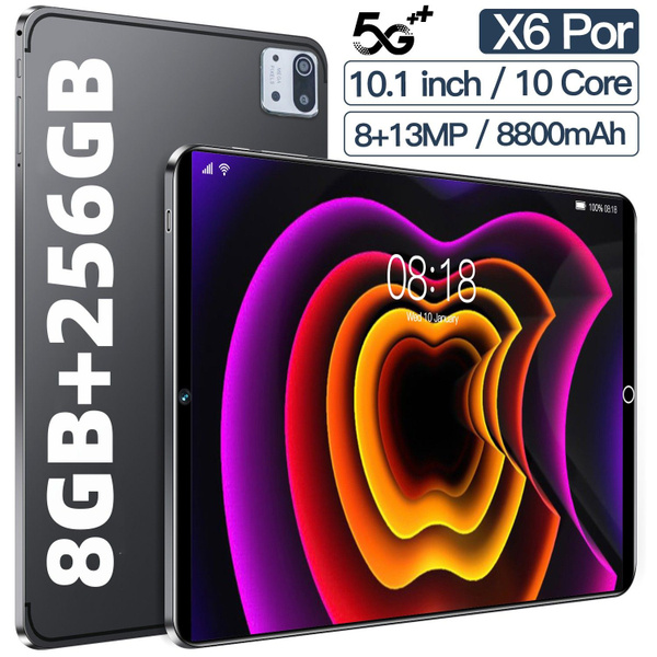 Характеристики Планшет P.o.r X6 2024, андроид,планшетный компьютер с ...