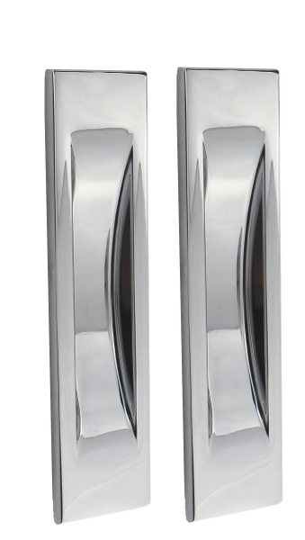 Ручки купе (для раздвижных дверей) Vantage SDH-03 CP хром (2шт в комплекте) купить на OZON по ...