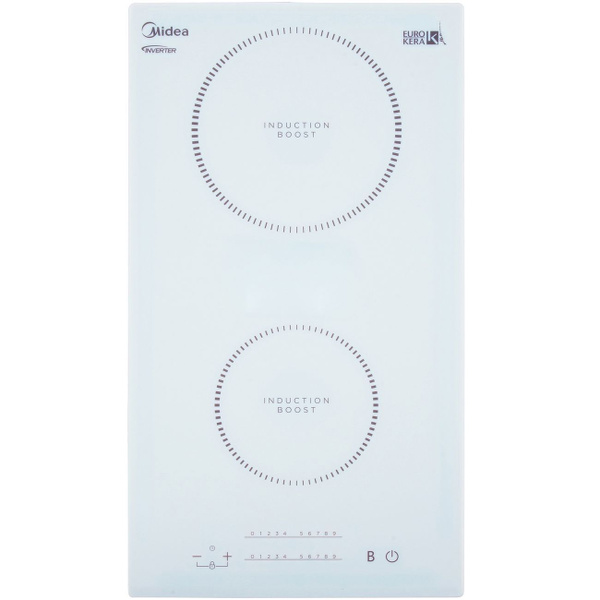 Встраиваемая модульная индукционная панель независимая Midea MIH32730FW ...