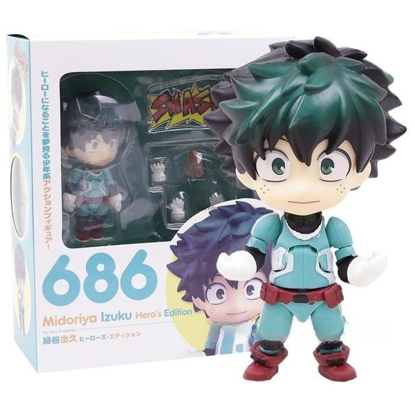 Фигурка (My Hero Academia Midoriya Lzuku 686 Action Figure) / Нендороид ...