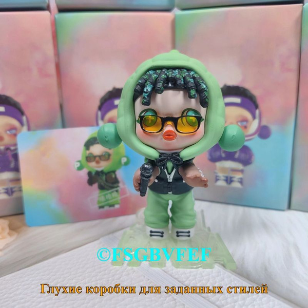 Blind Box doll-Слепая коробка POP MART-Skull Panda's "Hype" Series - купить с доставкой по ...