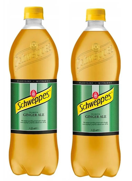 Газированный Напиток Schweppes The Original Ginger Ale - имбирный эль 2 шт по 850мл - купить с ...