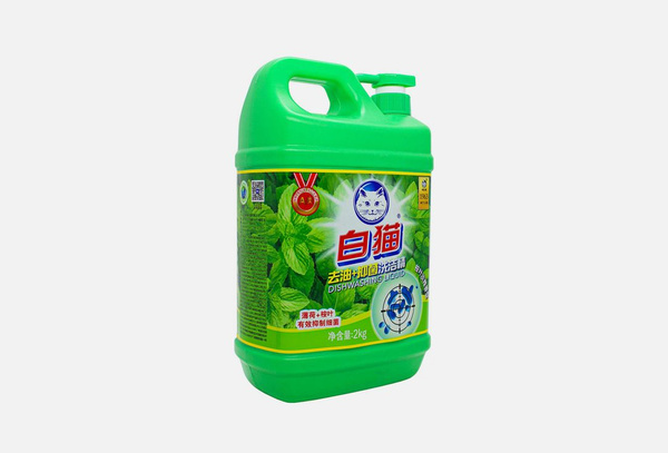 Средство для мытья посуды / BAIMAO, Whitecat Oil-Removal and Anti ...