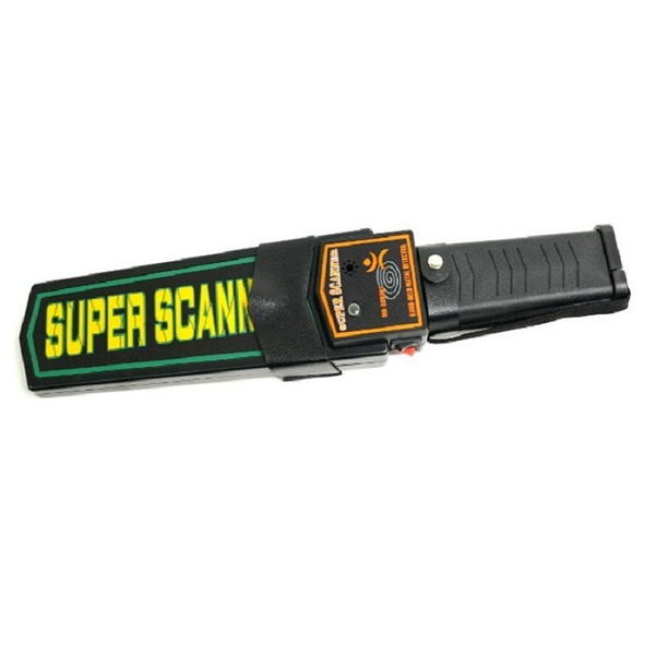 Металлоискатель Ручной досмотровый металлодетектор SUPER SCANNER ...