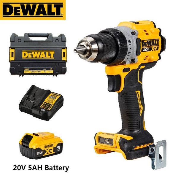 Компактная ручная дрель DEWALT DCD800P1, 20 В, бесщеточная ...