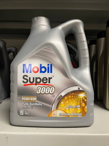 Моторное масло Mobil Super 3000 X1 5W-40 4л - купить в интернет ...