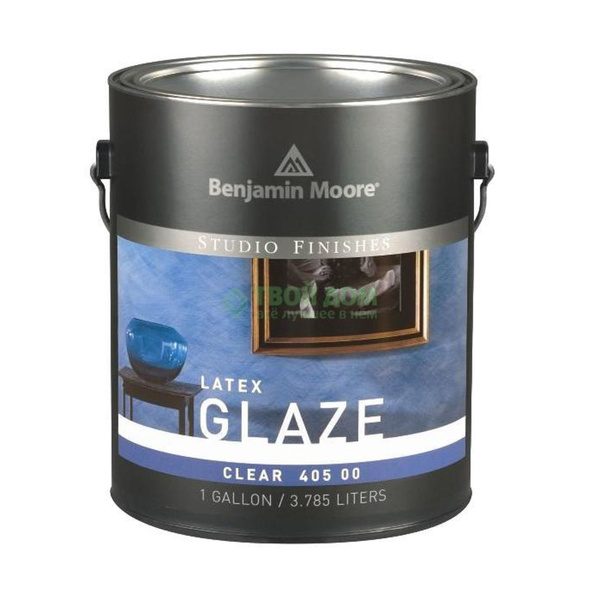 Краска Benjamin Moore 405 Studio Finishes Latex Glaze Гладкая ...