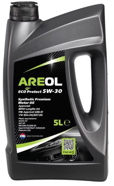 Масло моторное AREOL 5W-30 Синтетическое - купить в интернет-магазине ...