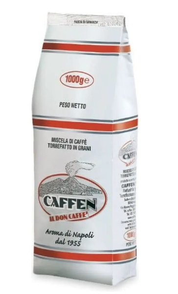 Кофе в зернах CAFFEN Vesuvio 1000 гр. - купить с доставкой по выгодным ...