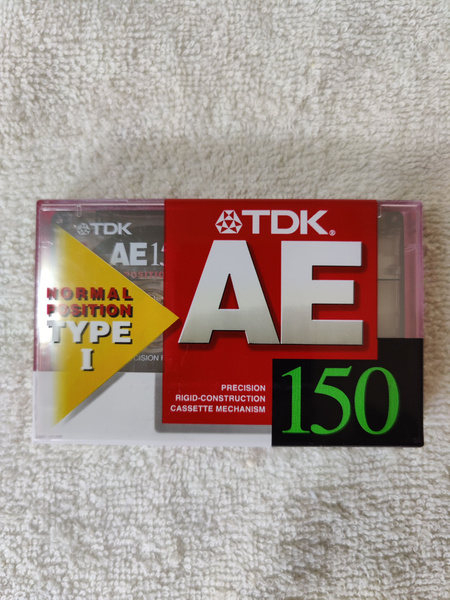 Аудиокассета запечатанная TDK AE-150 купить на OZON по низкой цене (1213578473)