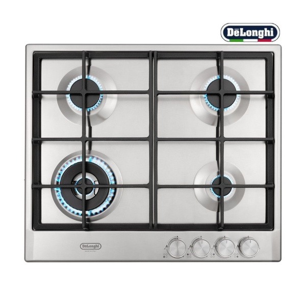 Газовая варочная панель DeLonghi, NSL 460 X RUS, 60 см, Варочная панель ...