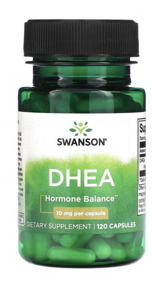 Swanson ДГЭА DHEA, Hormone Balance, 10 мг, 120 капсул - купить с ...