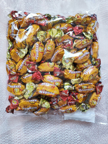 Конфеты глазированные Лёвушка 1 кг купить с доставкой по выгодным ценам в интернет магазине