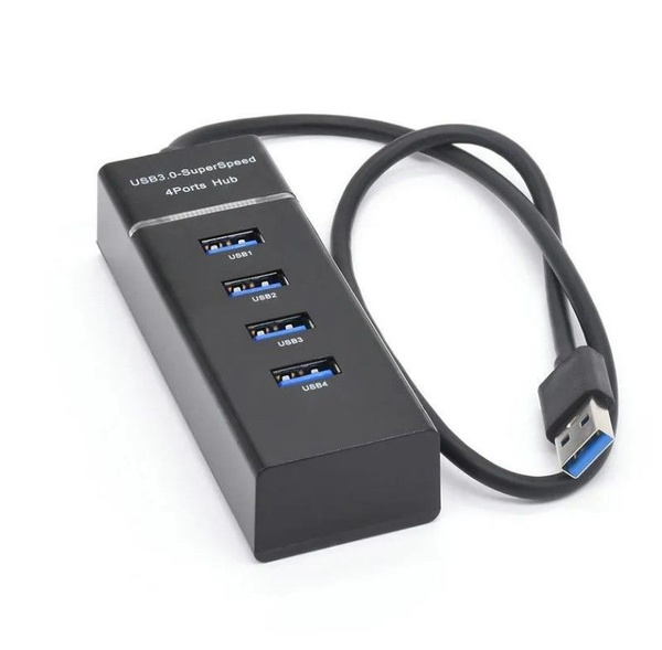 Usb Hub 3 0 ХАБ 4 порта удлинитель с Usb разъемом концентратор