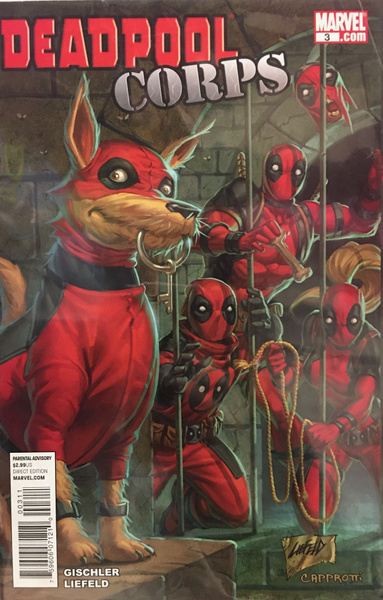 Deadpool Corps #3 Marvel Comics. Официальный комикс на английском языке ...