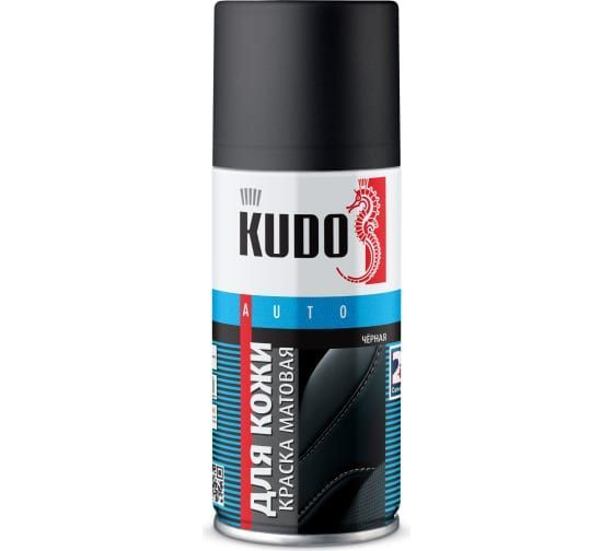 Краска автомобильная для гладкой кожи 210 мл KUDO черная матовая ПРОФЕССИОНАЛ KU-5271M купить на ...
