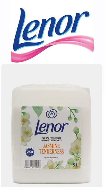 Кондиционер для белья Lenor 5л, 250 стирок, Ленор жасмин - купить с ...