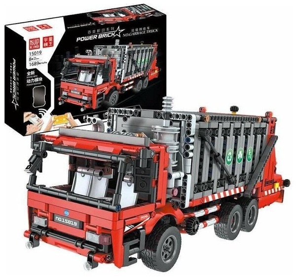 Конструктор машина на пульте управления Mould King 15019 Контейнерный ...