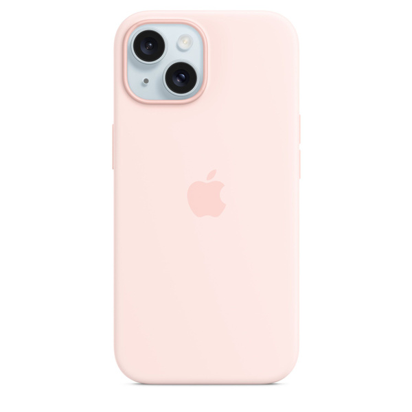 Чехол силиконовый для iPhone 15 с анимацией MagSafe / Silicone Case ...