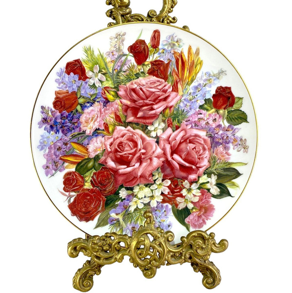 Настенная тарелка Grand Finale 1982, Ursula Band, Hutschenreuther ...