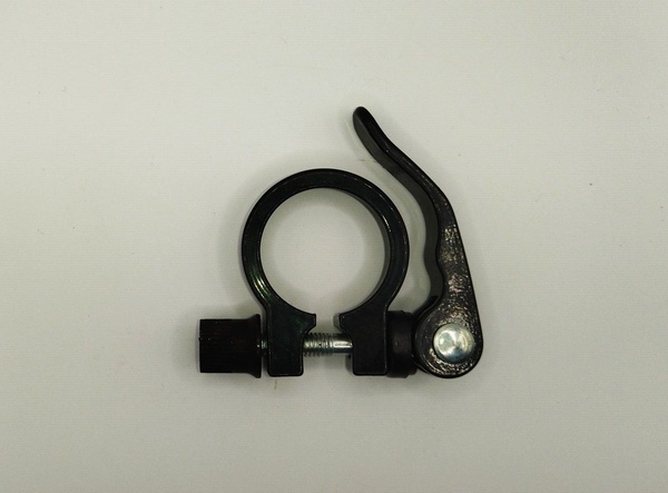 Зажим подседельного штыря ф31,8mm черный - купить с доставкой по ...