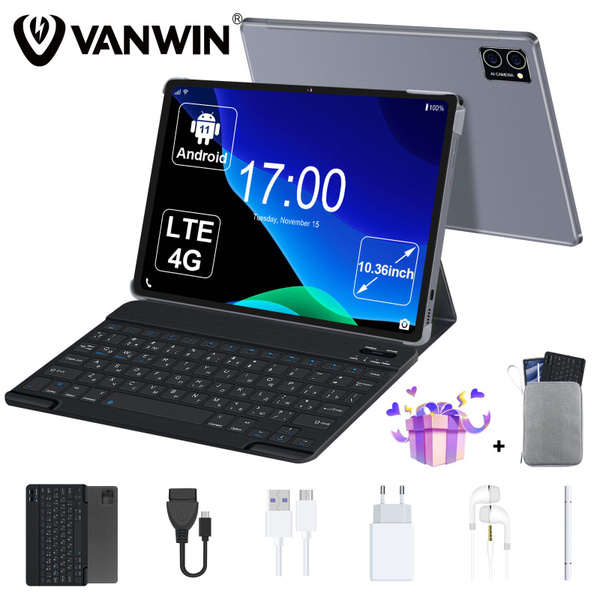 Купить планшет VANWIN V5 PM,ручка для письма+Кожаный чехол+русская клавиатура+Чехол для ...