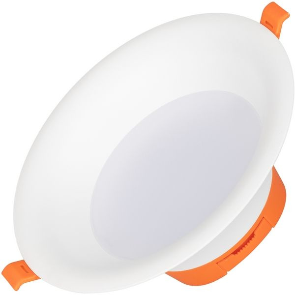 Светильник встраиваемый LED MS-Arlight BLIZZARD-BUILT-R165-16W Warm3000 (WH, 100 deg, 230V ...