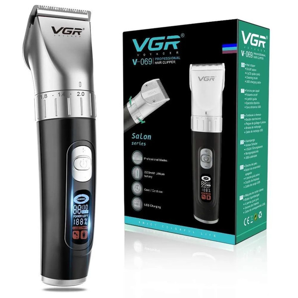 Машинка для стрижки VGR VGR-V0069, черный - купить по выгодным ценам в ...