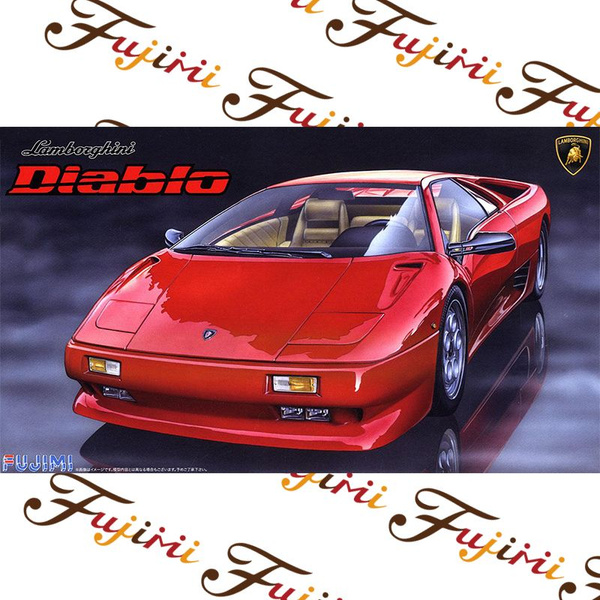 Сборная модель Машинка fujimi-12679 1/24 Lamborghini Diablo/4WD VT ...