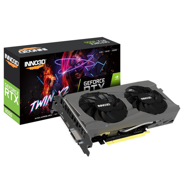 Видеокарта Inno3D GeForce RTX 3050, 8 ГБ GDDR6 - купить по низким ценам ...