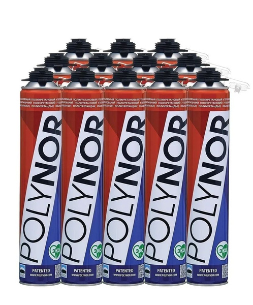 Напыляемый утеплитель Polynor 12шт(до24кв.м.) - купить с доставкой по выгодным ценам в интернет ...