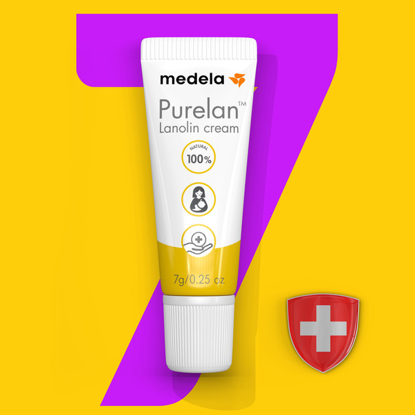 Крем Medela Purelan 7 грамм Медела Пурелан Ланолиновый крем для сосков ...