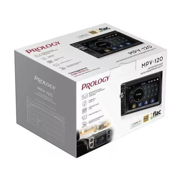 Автомагнитола PROLOGY MPV-120 - купить в интернет-магазине OZON с доставкой по России (1287035621)