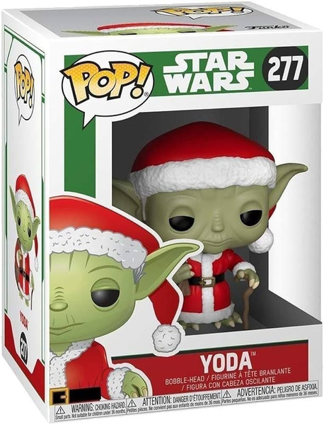 Фигурка Funko Pop! Star Wars: Yoda Santa Holiday (Фанко Поп Йода Санта ...
