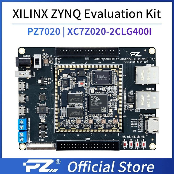 Оценочный комплект Puzhi 7020 Xilinx Zynq-7000 SoC XC7Z020 Плата разработки FPGA ZYNQ 7000 ...