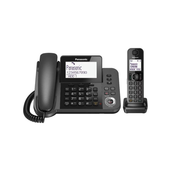 Радиотелефон домашний Panasonic KX-TGF320RUM, черный металлик - купить ...