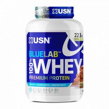 USN BlueLab 100% Premium Whey Chocolate БЛЮЛАБ 100% ВЕЙ ПРЕМИУМ ПРОТЕИН ...
