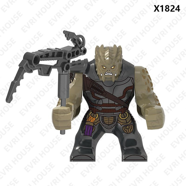 Фигурки героев фильмов Killer Croc, мини-кирпичи, кукла Waylon Jones ...